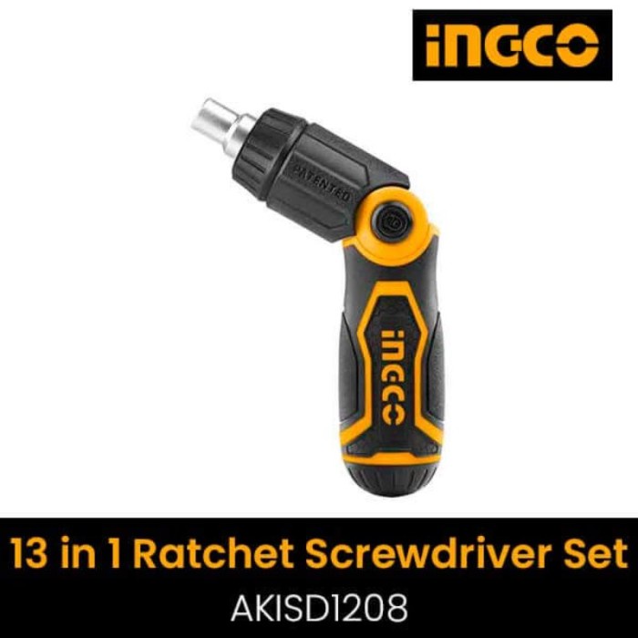 Jual INGCO OBENG RACHET SERBAGUNA 13IN1 RATCHET SCREWDRIVER SET ...