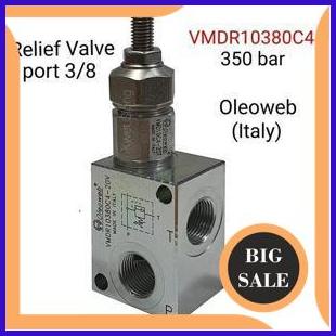 Jual tools Relief Valve port 3per8 - 350 bar VMDR10380C4-20V pressure ...