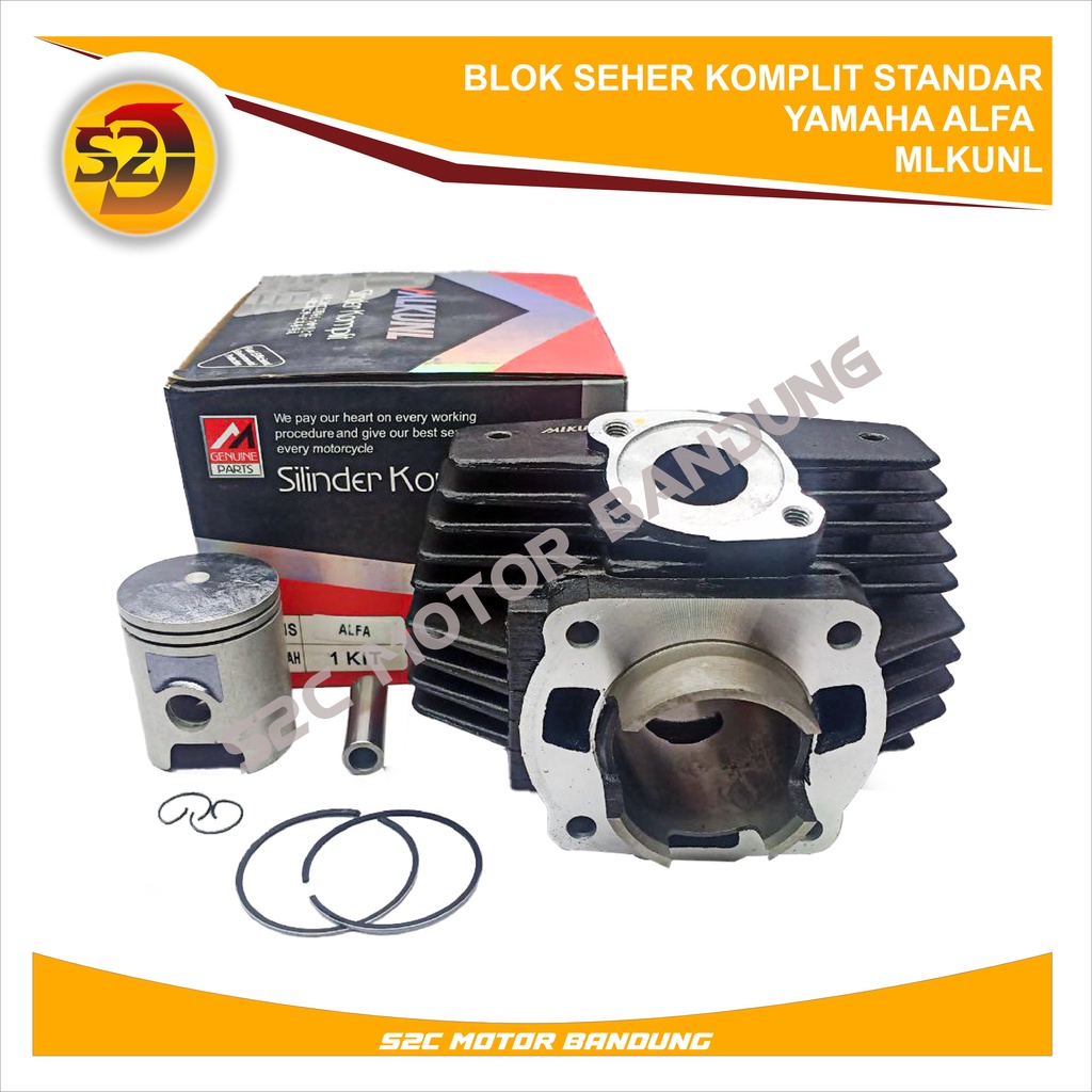 Jual BLOK SEHER YAMAHA ALFA SIGMA KOMPLIT MLKUNL SIZE STANDAR | Shopee Indonesia