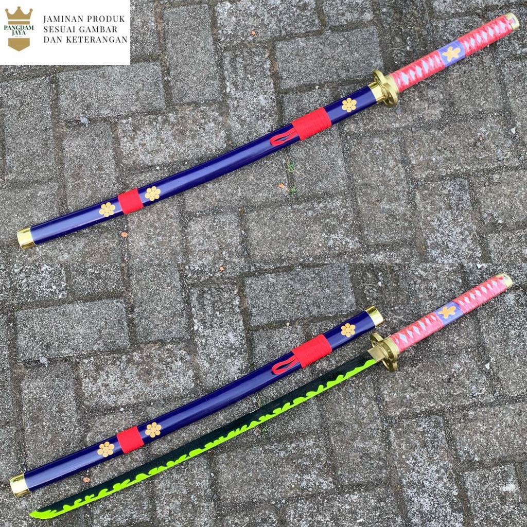 Jual Katana Zoro Enma Pedang Custom Anime Samurai | Shopee Indonesia