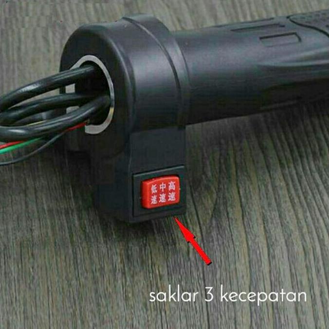 Jual Handle Gas Skuter Sepeda Listrik Elektrik 3 Kecepatan Speed ...