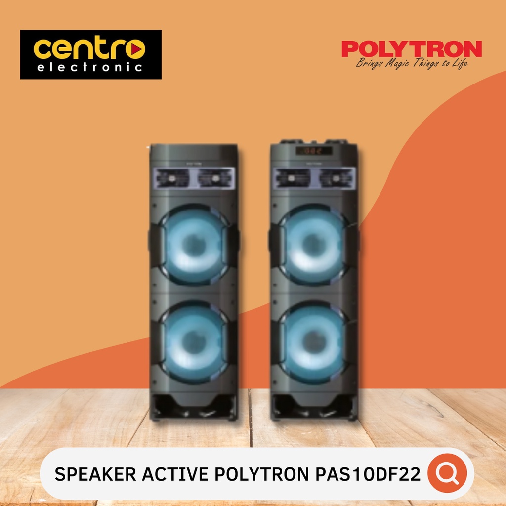 Jual POLYTRON SPEAKER AUDIO USB BLUETOOTH PAS10DF22 | Shopee Indonesia