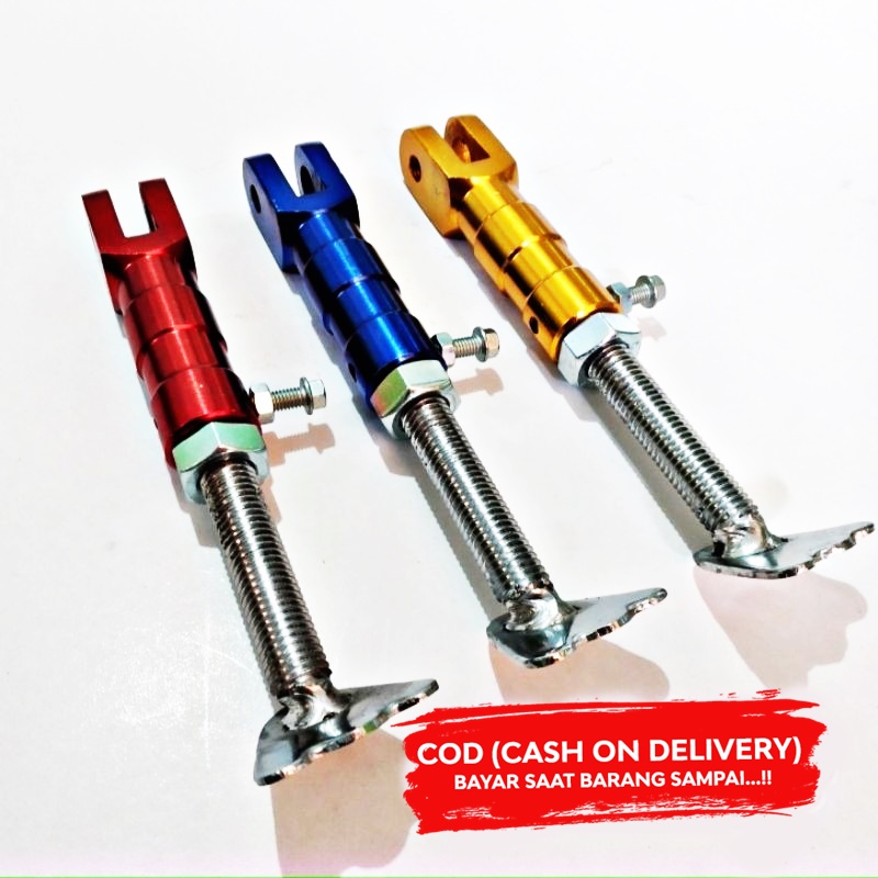 Jual STANDAR SAMPING / STANDAR 1 CNC UNIVERSAL MOTOR | Shopee Indonesia
