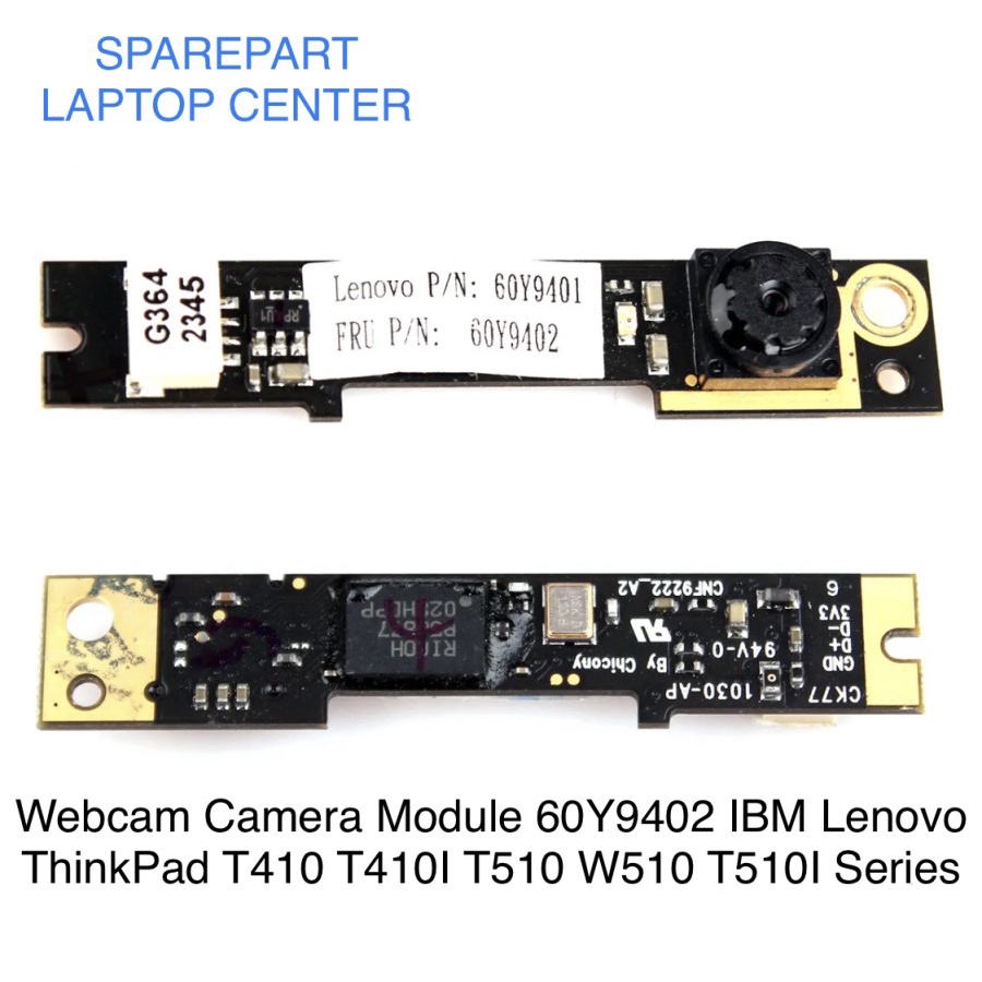 Jual Webcam Camera Module Lenovo ThinkPad T410 T410I T510 W510 T510I ...
