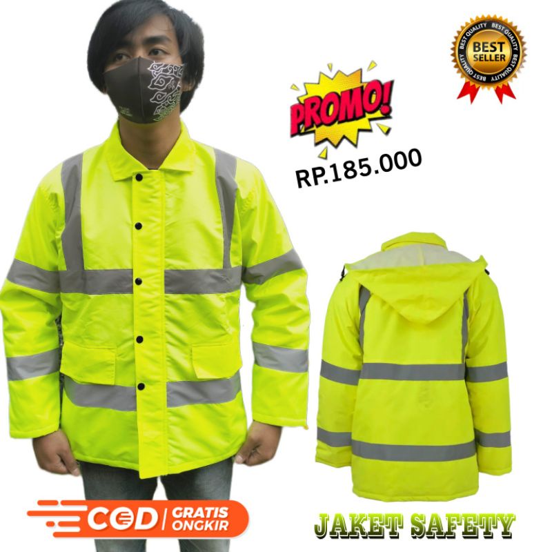 Jual JAKET SAFETY PROYEK TAMBANG | Shopee Indonesia