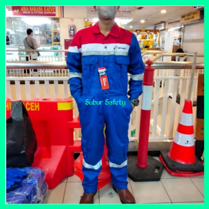 Jual Wearpack Coveroll Pertamina New Nomex 3A Original / Seragam ...