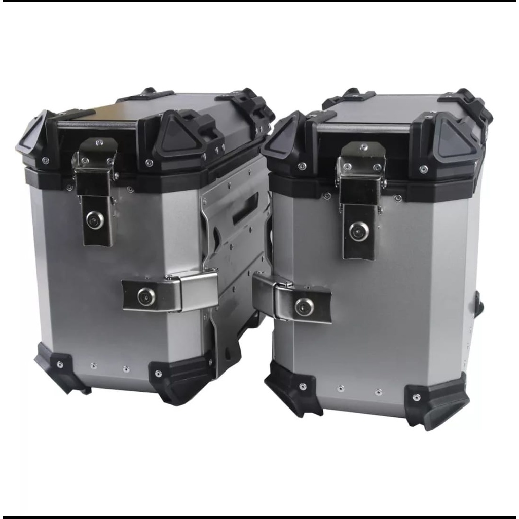 Jual Alumunium Side Box Motorcycle Pannier Quick Release Box Motor ...