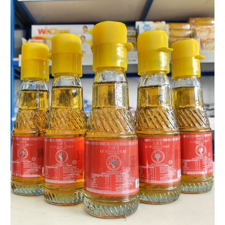 Jual Minyak Wijen Li Mang Huat 100Gr / Sesame Oil Li Mang Huat 100Gr ...