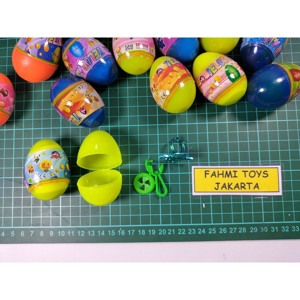 Jual 20 pcs mainan telur ajaib mainan berhadiah bentuk telur mainan ...