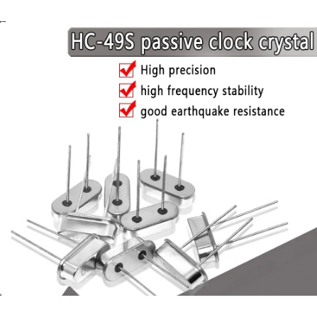 Jual CRYSTAL XTAL OSCILLATOR OSILATOR Clock 16MHZ 8MHZ 12MHZ DIP HC-49S ...