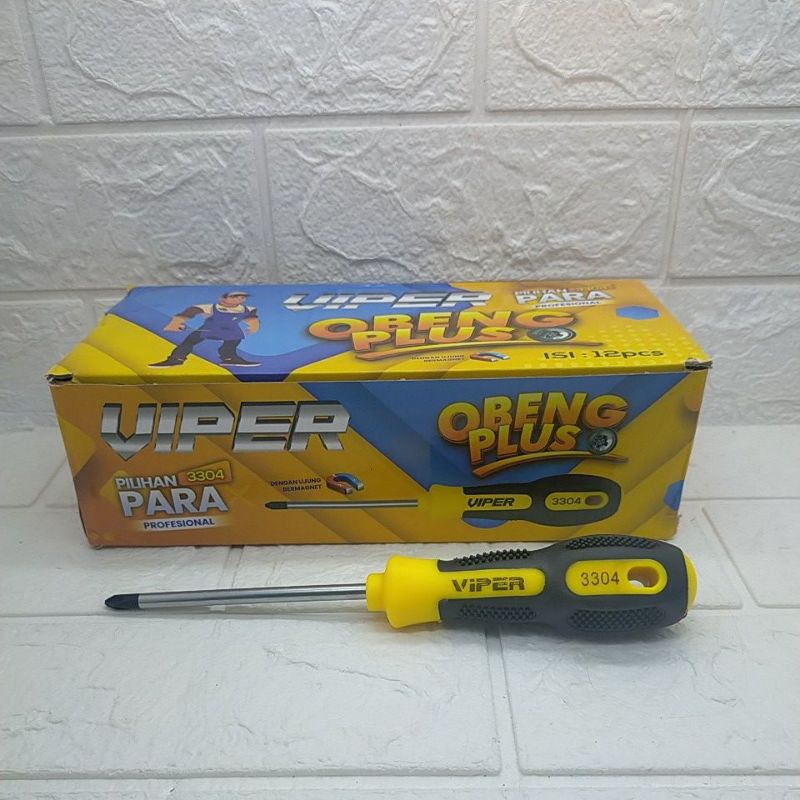 Jual Obeng plus 4 inch Viper 3304 | Shopee Indonesia