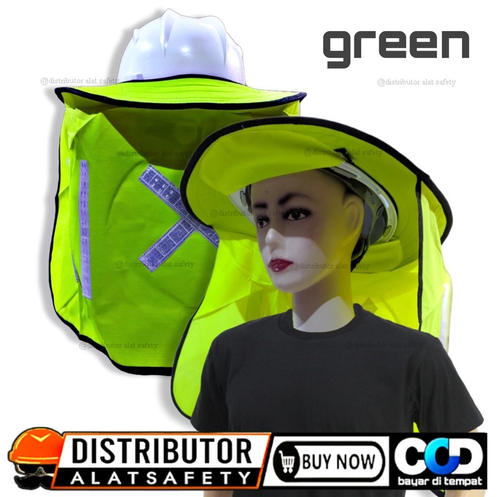 Jual Safety Sunbrim Untuk Helm Safety (Pelindung panas untuk helm ...
