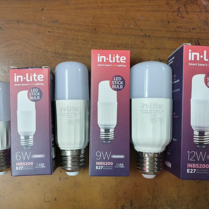 Jual Lampu Bulb Stick 9W - Inlite | Shopee Indonesia