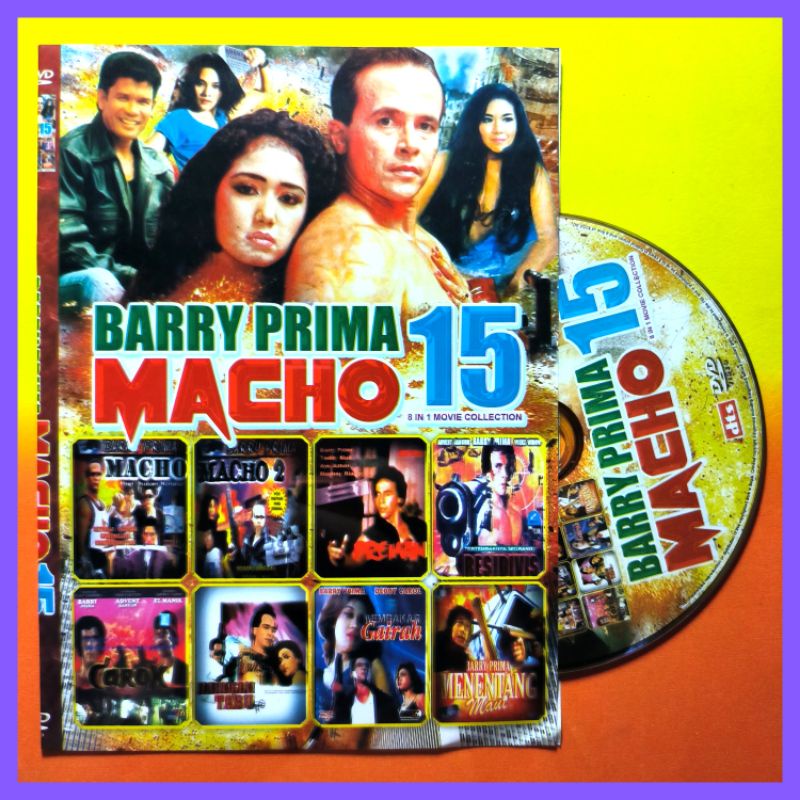 Jual Kaset Film Aksi Indonesia Jadul Lawas Koleksi Barry Prima Seleksi ...