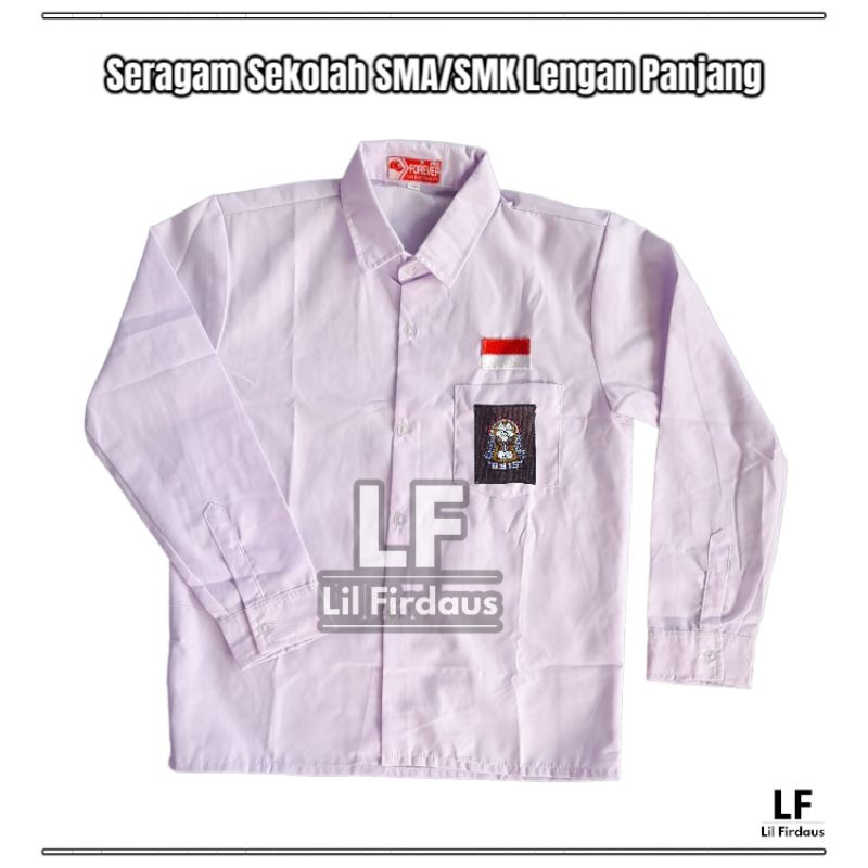 Jual Seragam Sekolah SMA SMK Lengan Panjang | Shopee Indonesia