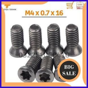 Jual parts baut insert m4x0.7 panjang 16mm baut holder baut insert baut ...