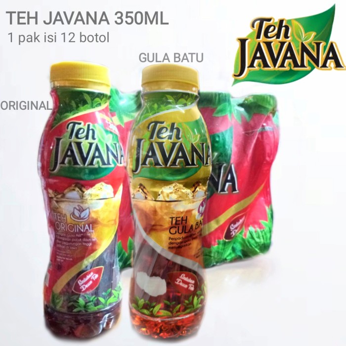 Jual Teh javana botol 350ml khusus instan | Shopee Indonesia