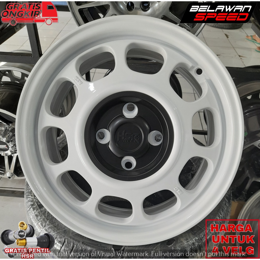 Jual VELG MOBIL RACING PELEK MODIFIKASI RING 15 HSR KLG RING 15 PCD ...
