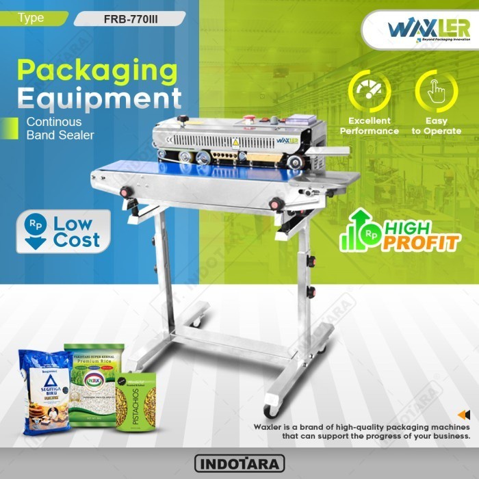 Jual MESIN CONTINUOUS BAND SEALER WITH SOLID INK CODING WAXLER WLRBM ...