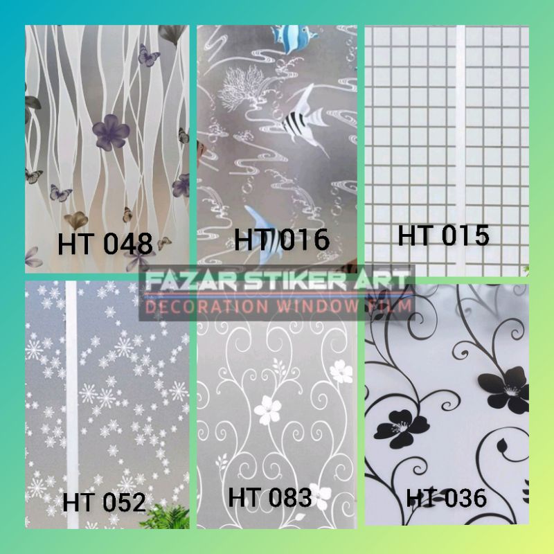 Jual Stiker Kaca Film Jendela Rumah Stiker Kaca Motif Pelapis Kaca Kaca ...