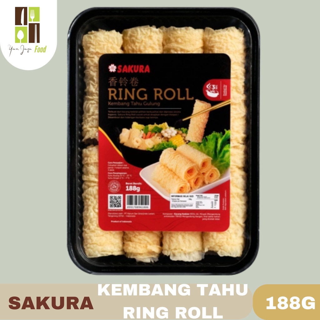 Jual Sakura Ring Roll/Kembang Tahu Gulung/Goreng/Steamboat/Shabu/Hotpot ...