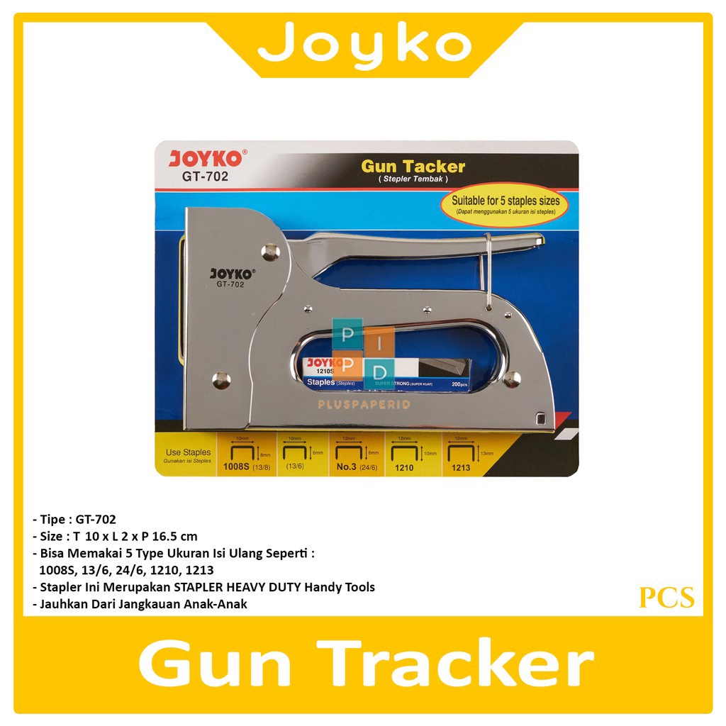 Jual JOYKO - Gun Tacker GT - 702 - Stapler Tembak - Pcs | Shopee Indonesia