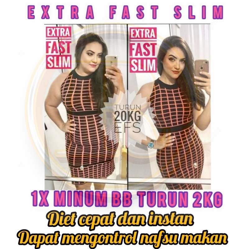 Jual OBAT DIET EXTRA FAST SLIM (EFS) | Shopee Indonesia