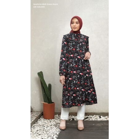 Jual NASHMA MIDI DRESS ZOYA | Shopee Indonesia