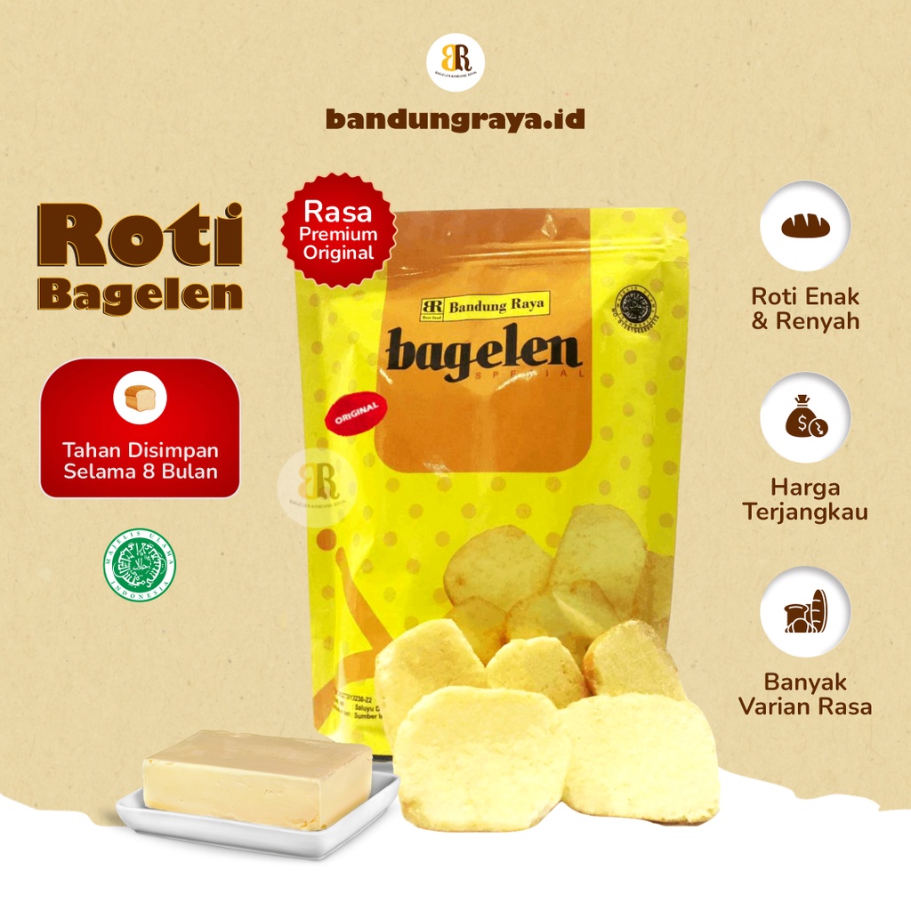 Jual Roti Bagelen Premium Original Kue Kering Makanan Ringan Camilan ...