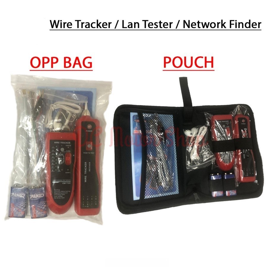 Jual Lan Tester Wire Tracker Kabel Jaringan Network Finder RJ45 RJ11 ...