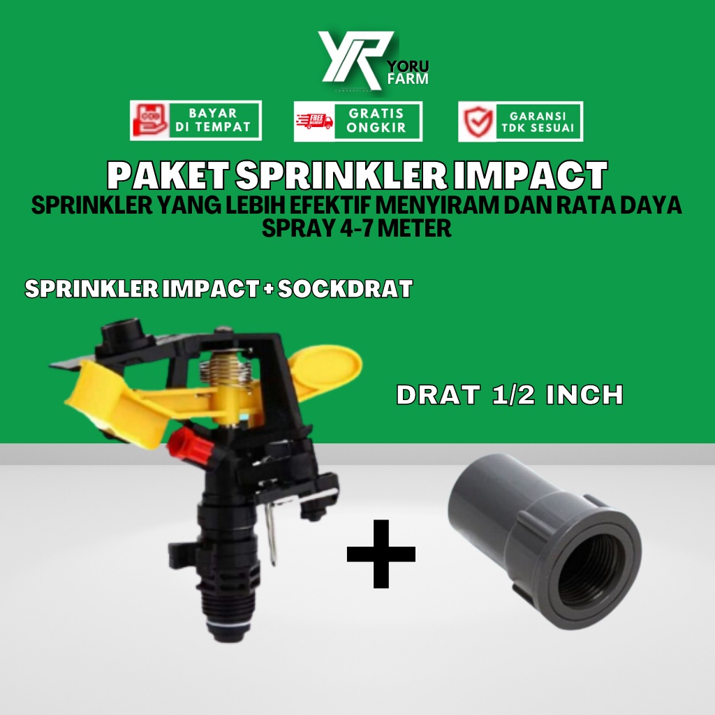Jual KINCIR AIR 1502 ( SPRINKLER / SPRINKLE / IMPACT SPRINKLER 1/2 ...