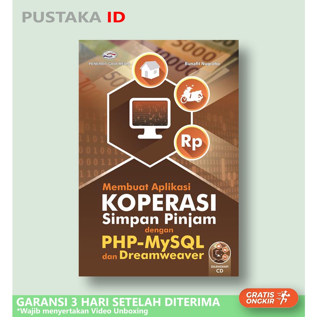 Jual Buku Membuat Aplikasi Koperasi Simpan Pinjam dengan PHP-MySQL dan Dreamweaver - Original ...
