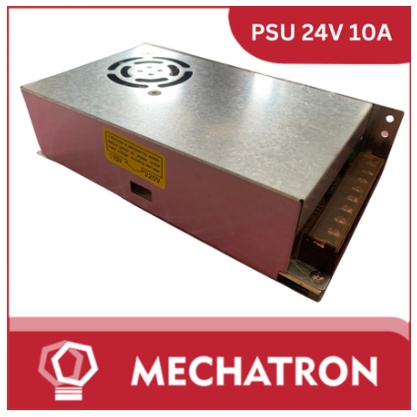 Jual Power Supply Switching 24V 10A PSU FAN Adaptor Jaring 10 A 24 Volt ...