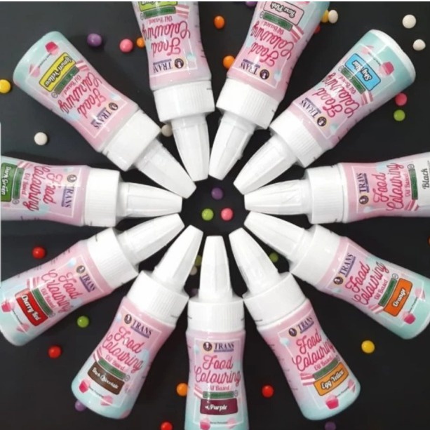 Jual Pewarna Trans Food Colouring - Food Colouring 50gr | Shopee Indonesia