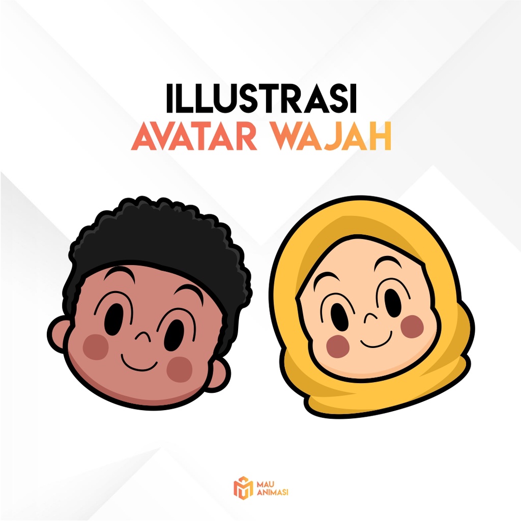 Jual (Softfile) Jasa Ilustrasi Avatar Wajah | Wajah Kartun Unik ...