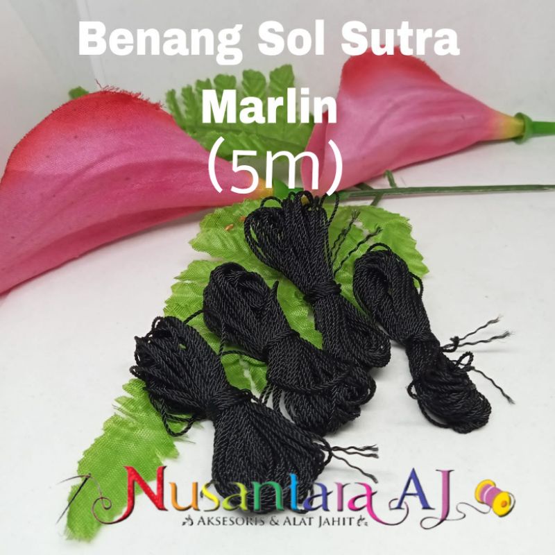 Jual Benang Nilon Sutra merek marlin (5m) | Shopee Indonesia
