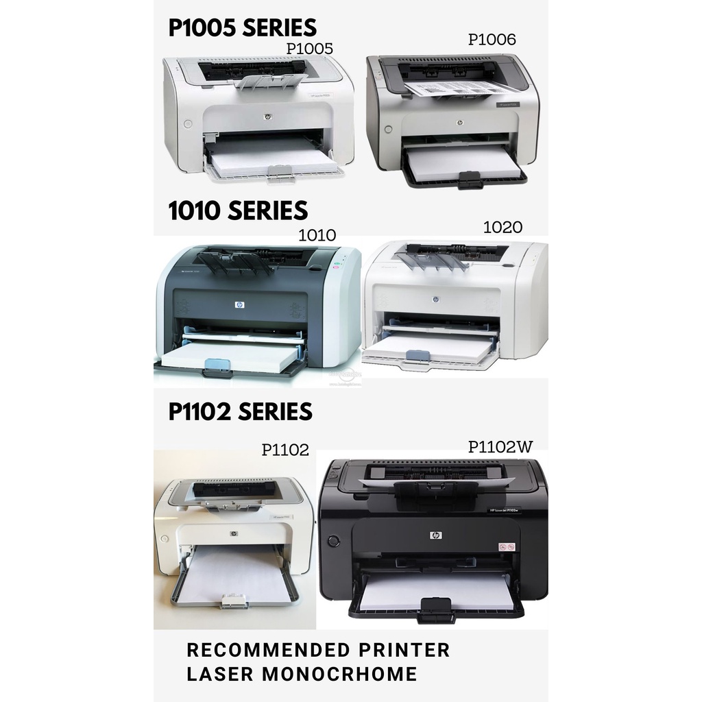 Jual Printer HP laserJet P1005 P1006 P1010 P1020 P1102 P1102w | Shopee Indonesia