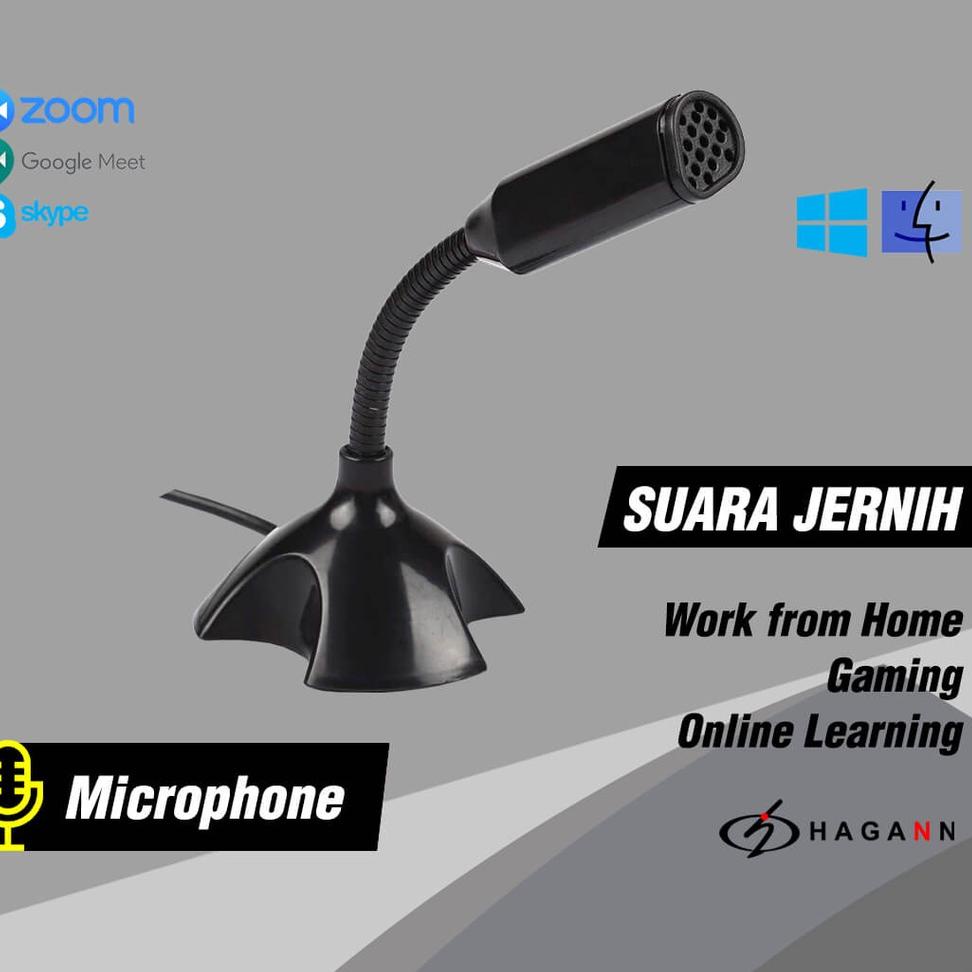 Jual Stok terbatas!.. MICU03 USB Microphone Stand PC Laptop Mikrofon ...