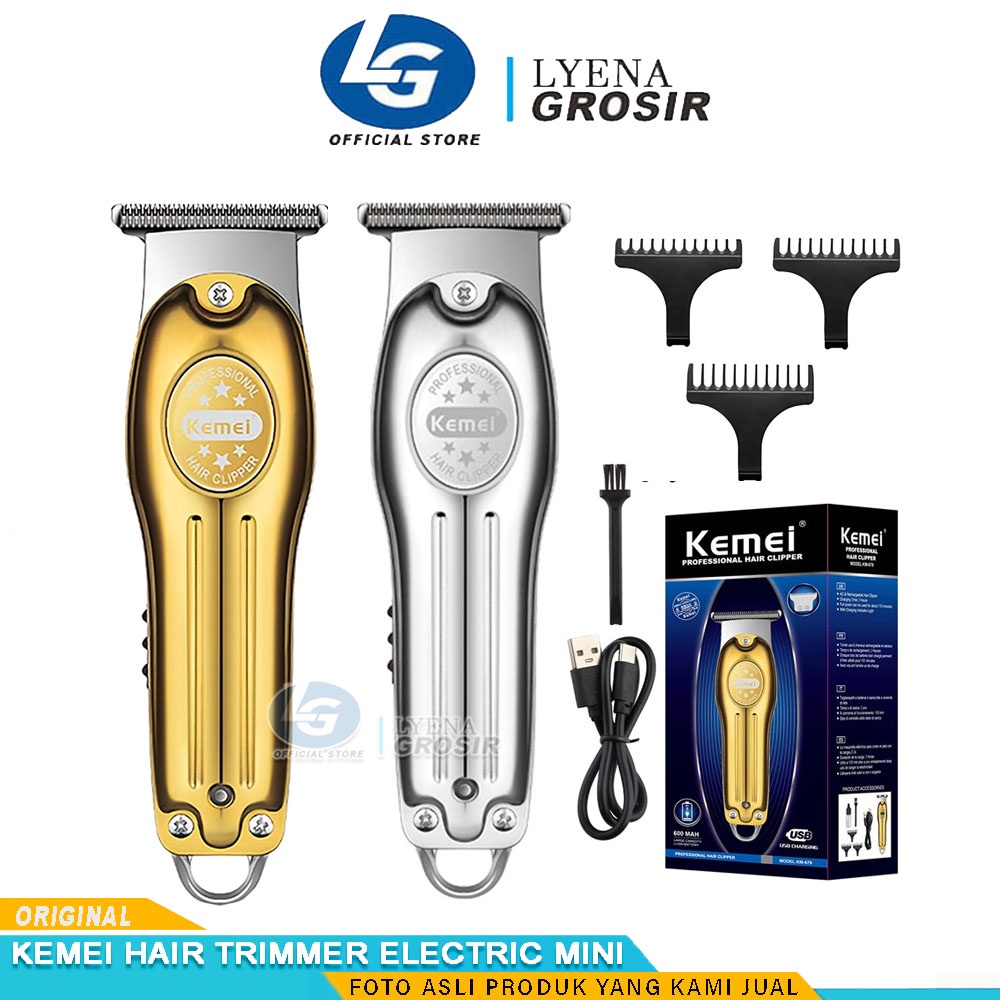 Jual Hair Clipper Mini Kemei KM 679 Professional Alat Cukur Rambut Isi ...