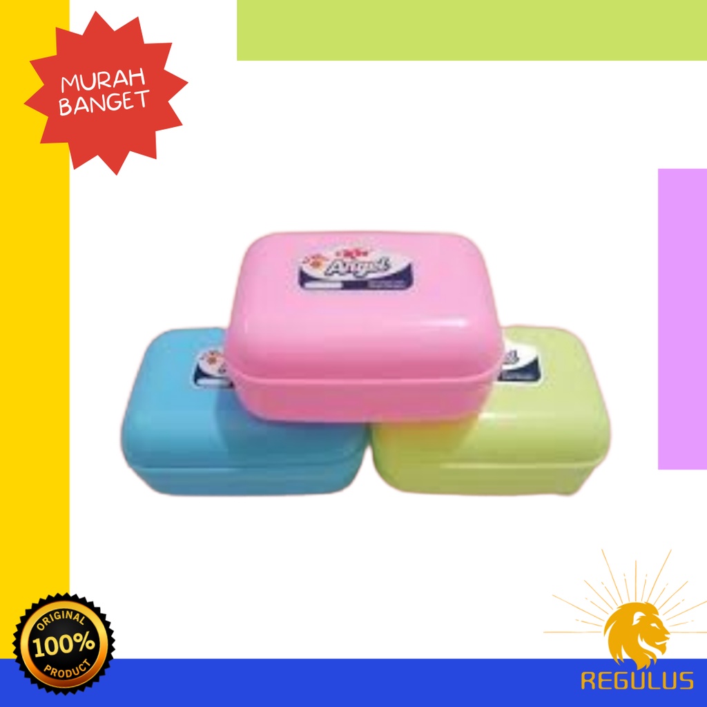 Jual Kotak Sabun Angel / Tempat Sabun Plastik / Soap Box Regulus ...