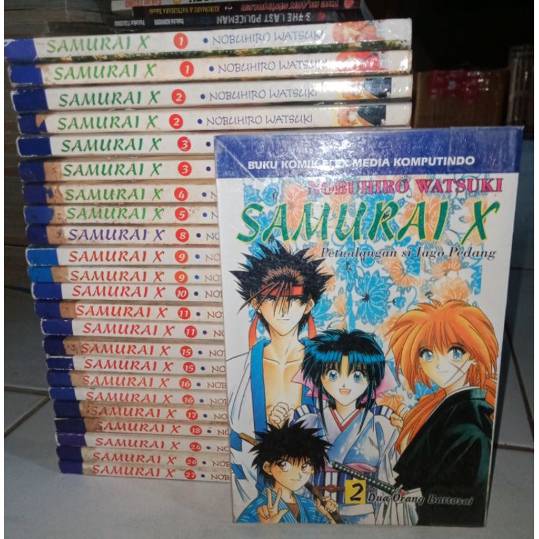 Jual Komik SAMURAI X BEKAS - Nobuhiro W. | Shopee Indonesia