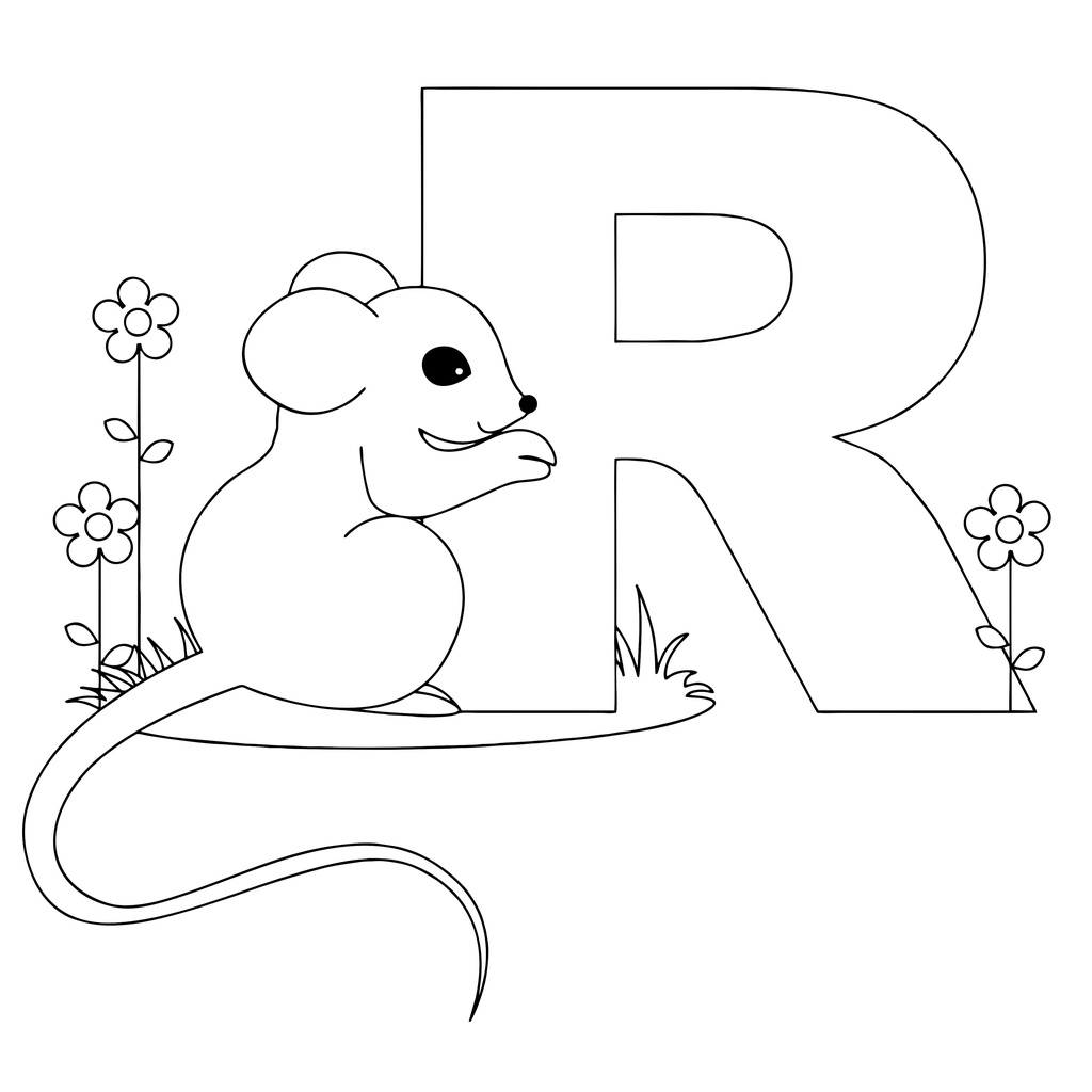 Jual Gambar Sketsa Mewarnai ~ ABJAD - ALPHABET/ Seketsa Lukis / Drawing ...