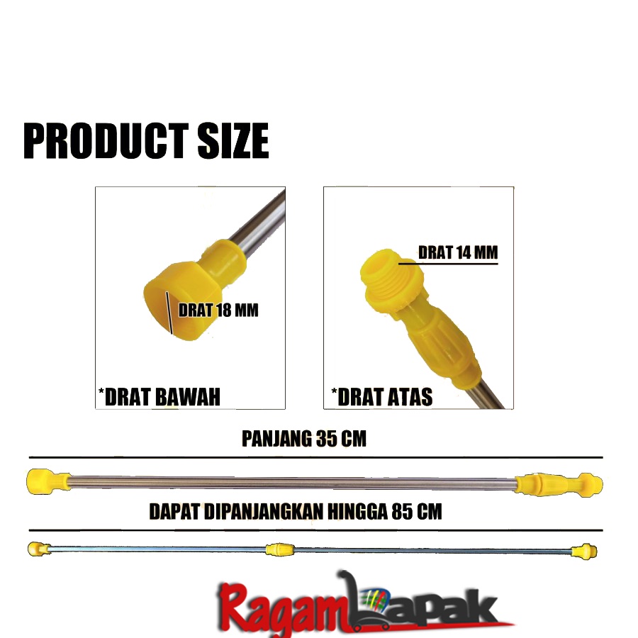 Jual STIK SPRAYER ELEKTRIK MANUAL / STICK ELECTRIC SPRAYER | Shopee ...