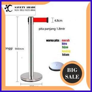 Jual sparepart Standing Barrier Tiang Antrian Railing Stand Pembatas ...