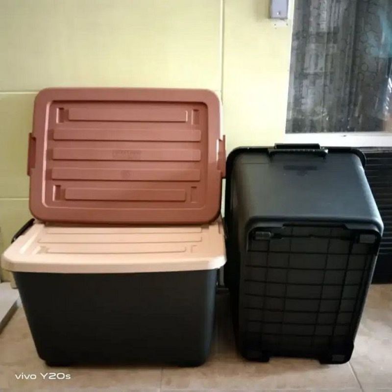 Jual Box Container 50 Liter + Roda | Shopee Indonesia