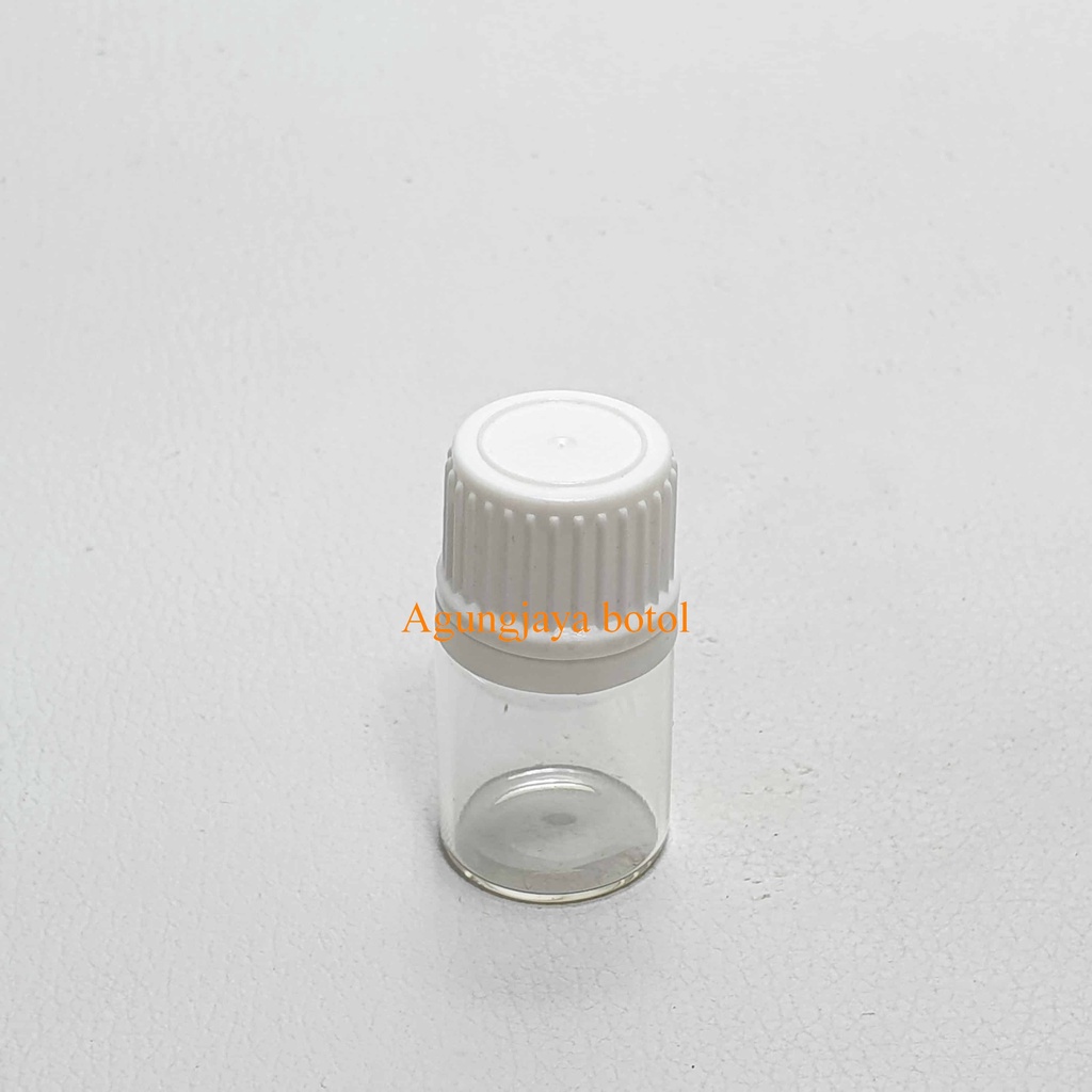 Jual Botol Kaca Serum 22 10 Ml Clear Original Tutup Drop Dalam Original ...