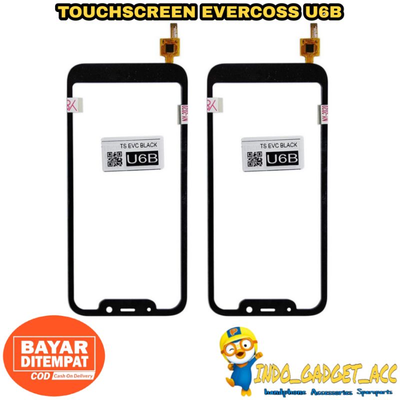 Jual TOUCHSCREEN TC TS LAYAR SENTUH EVERCOSS U6B | Shopee Indonesia