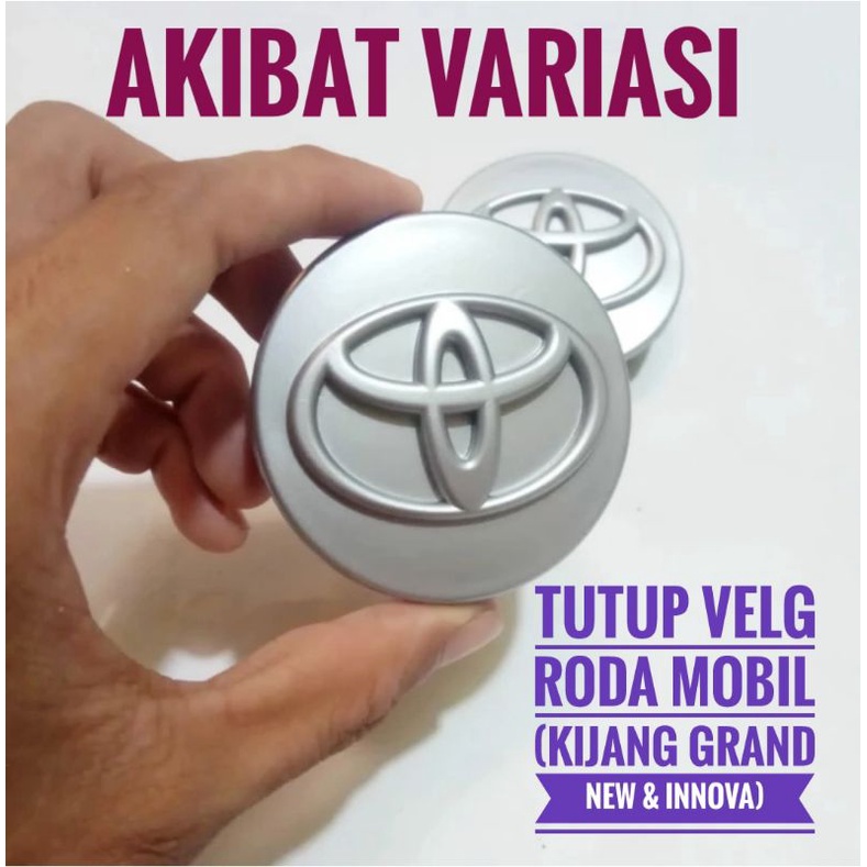 Jual Tutup Velg Roda Mobil Kijang Grand Innova Dop Velg Roda Kijang ...