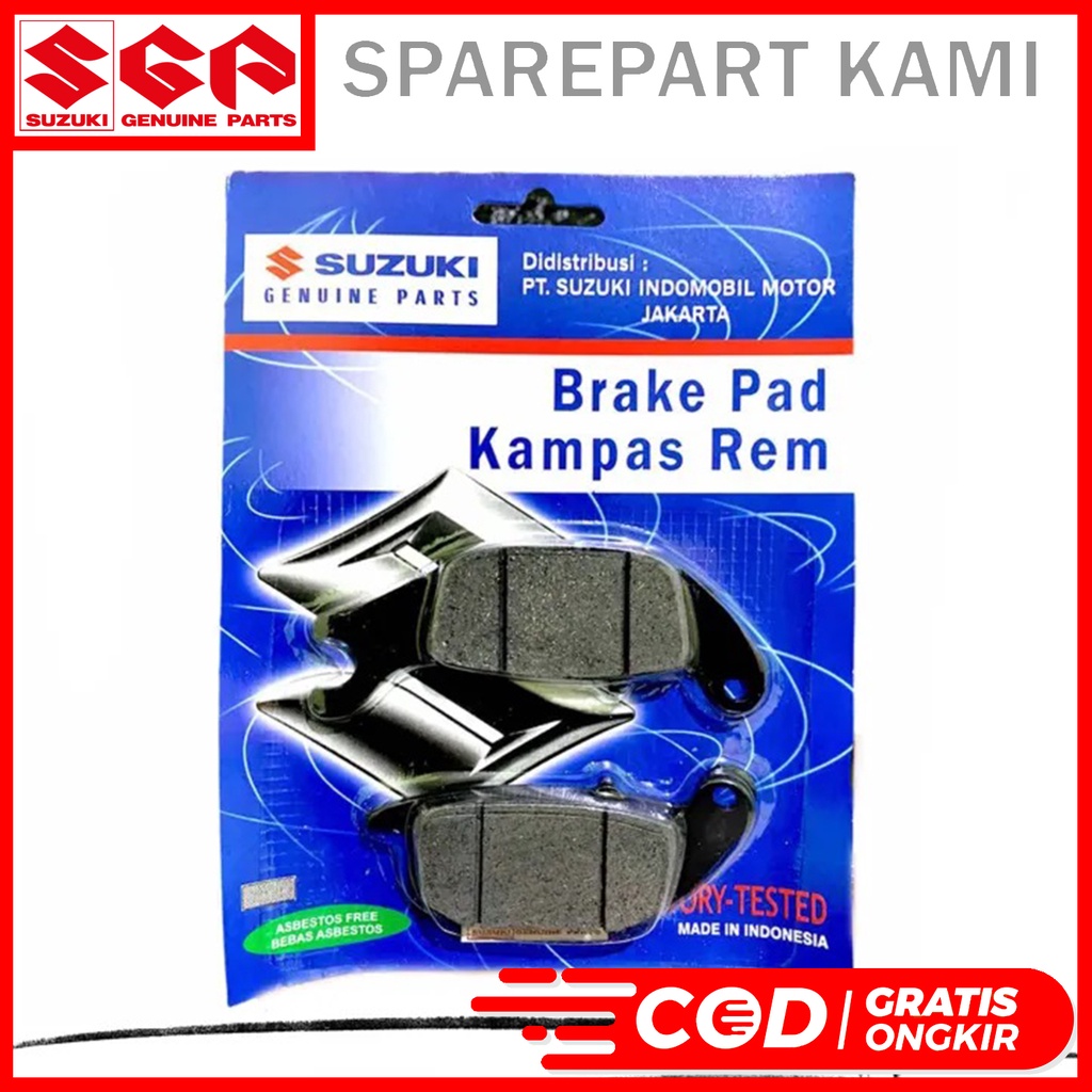 Jual DISPAD KAMPAS REM CAKRAM BELAKANG SUZUKI SATRIA FU LAMA OLD / SATRIA BARONG / SATRIA FU ...