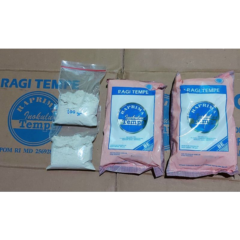 Jual RAGI TEMPE RAPRIMA 100 GRAM EXP TERBARU | Shopee Indonesia